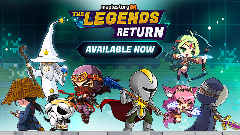 New PvP Dungeon Comes to MapleStory M in “The Legends Return” Update ...